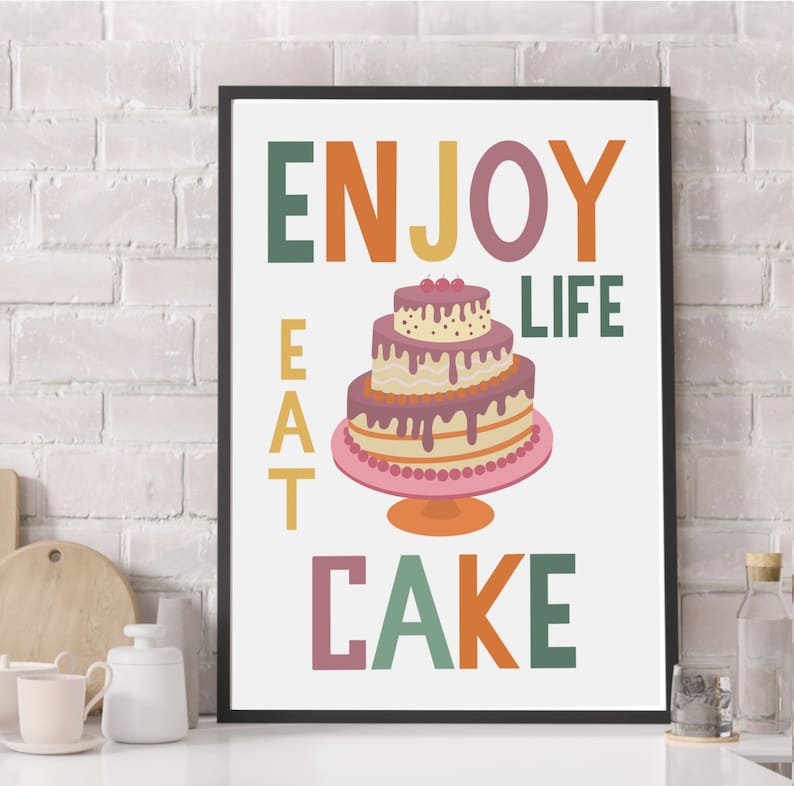 Kitchen Prints - Food Prints for Kitchen -coffee and Tea Prints - Boho ...