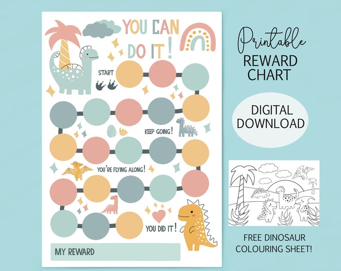Printable Reward Charts for Kids Editable Reward Chart Print at Home ...