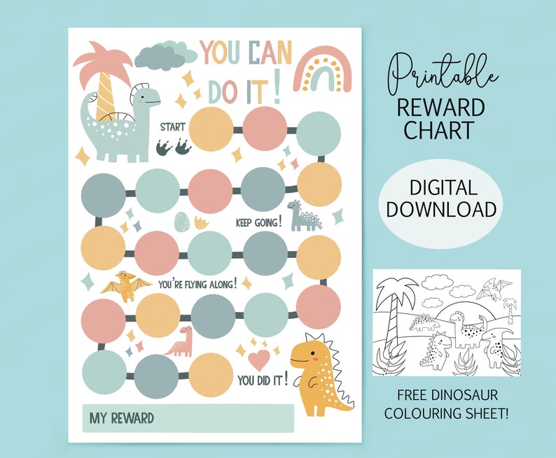 Printable Reward Charts for Kids Editable Reward Chart Print - Etsy India