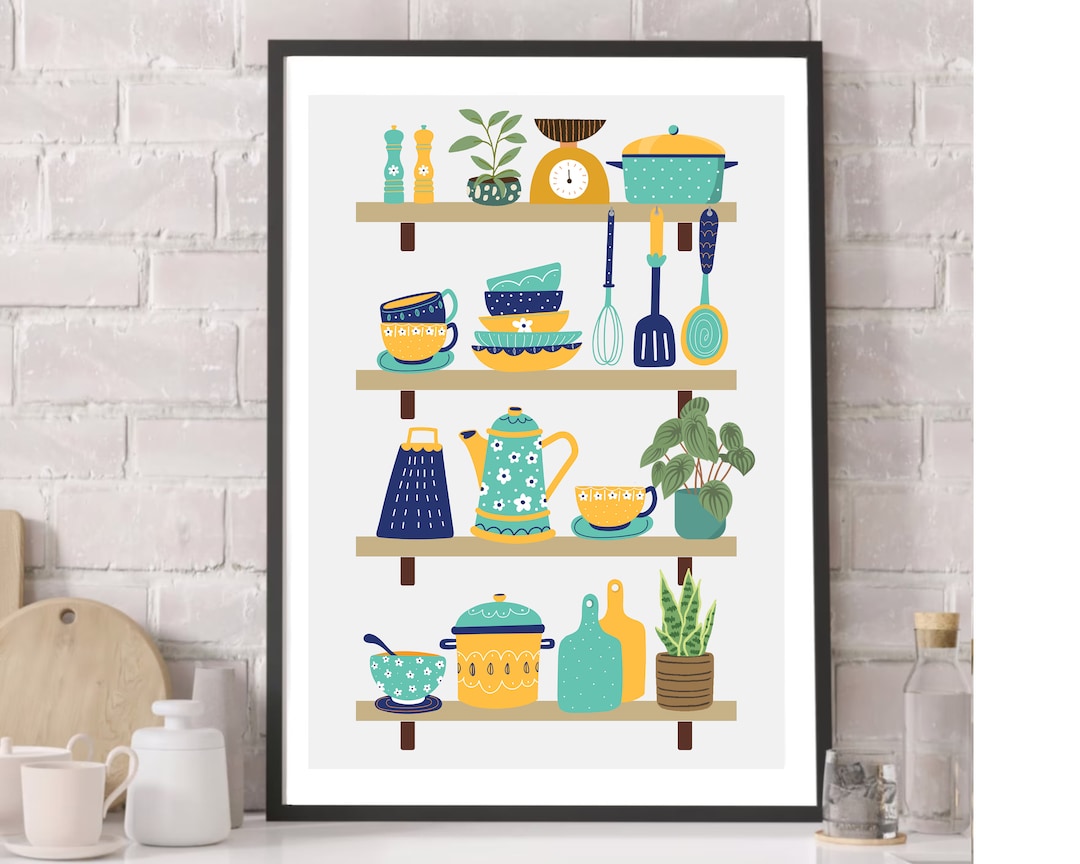Kitchen Print, Kitchen Wall Art, Kitchen Art Decor - Etsy