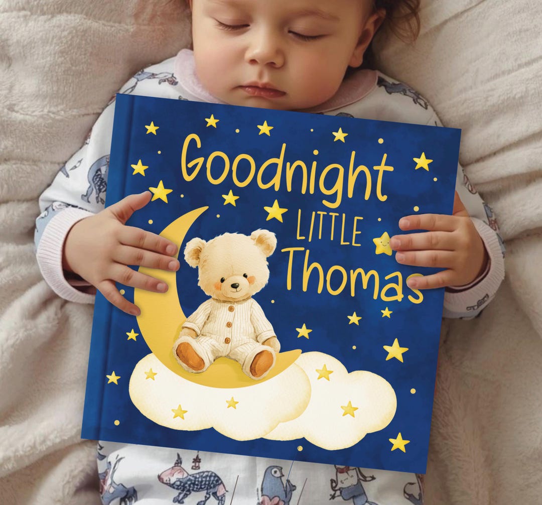 Personalised Baby Book, Bedtime Book for Children, Babies, Personalised ...