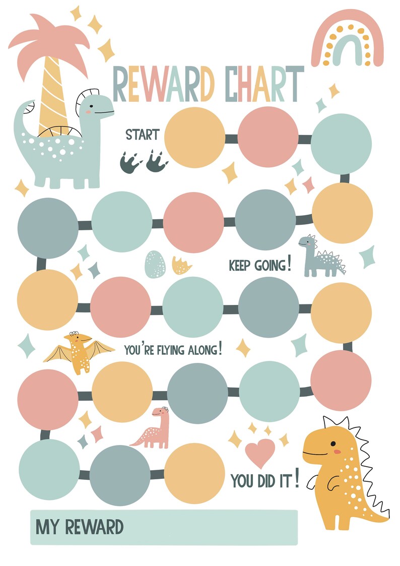 Reward Chart Bundle Four Reward Charts for All the Family - Etsy