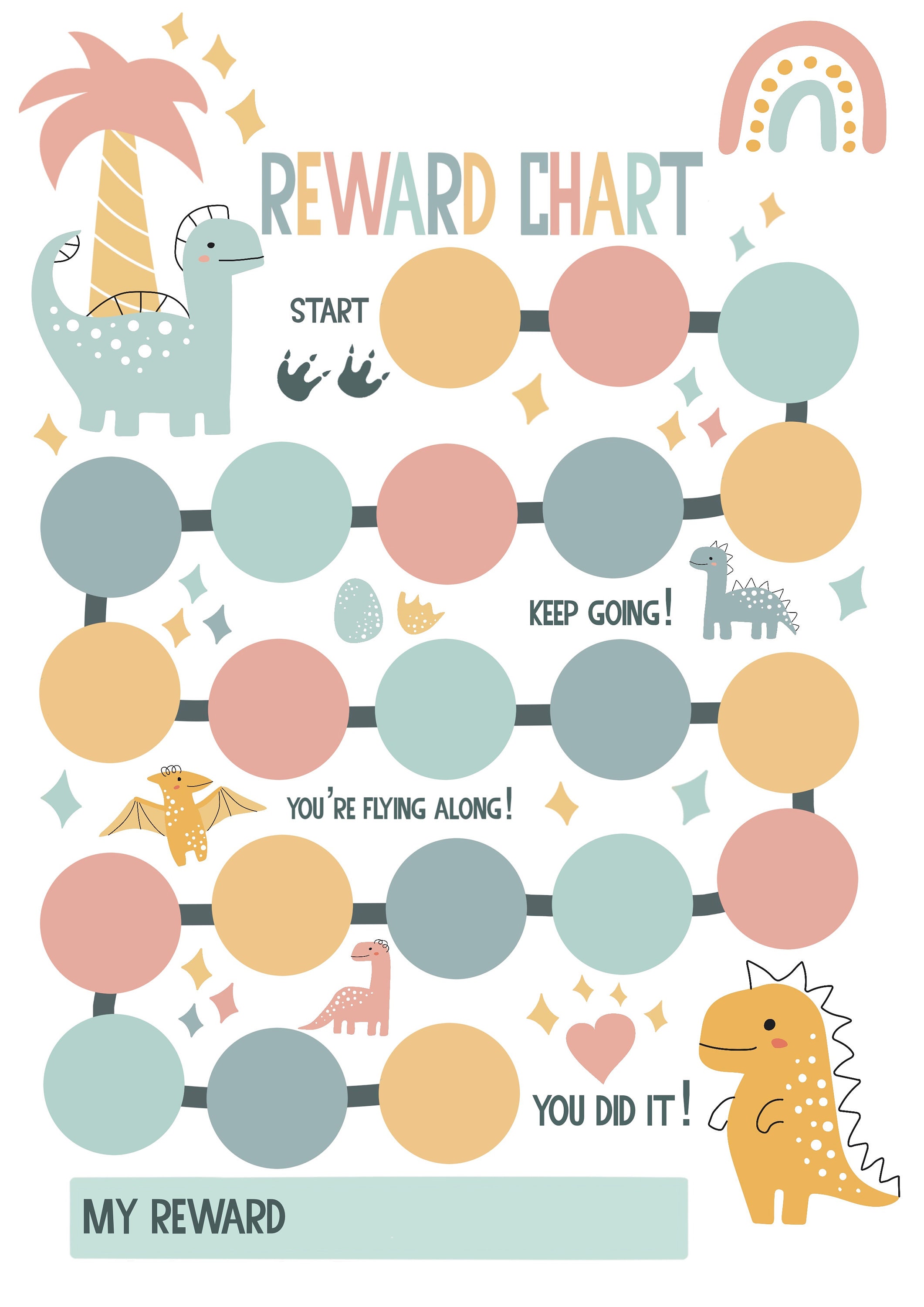 Reward Chart Bundle Four Reward Charts for All the Family - Etsy