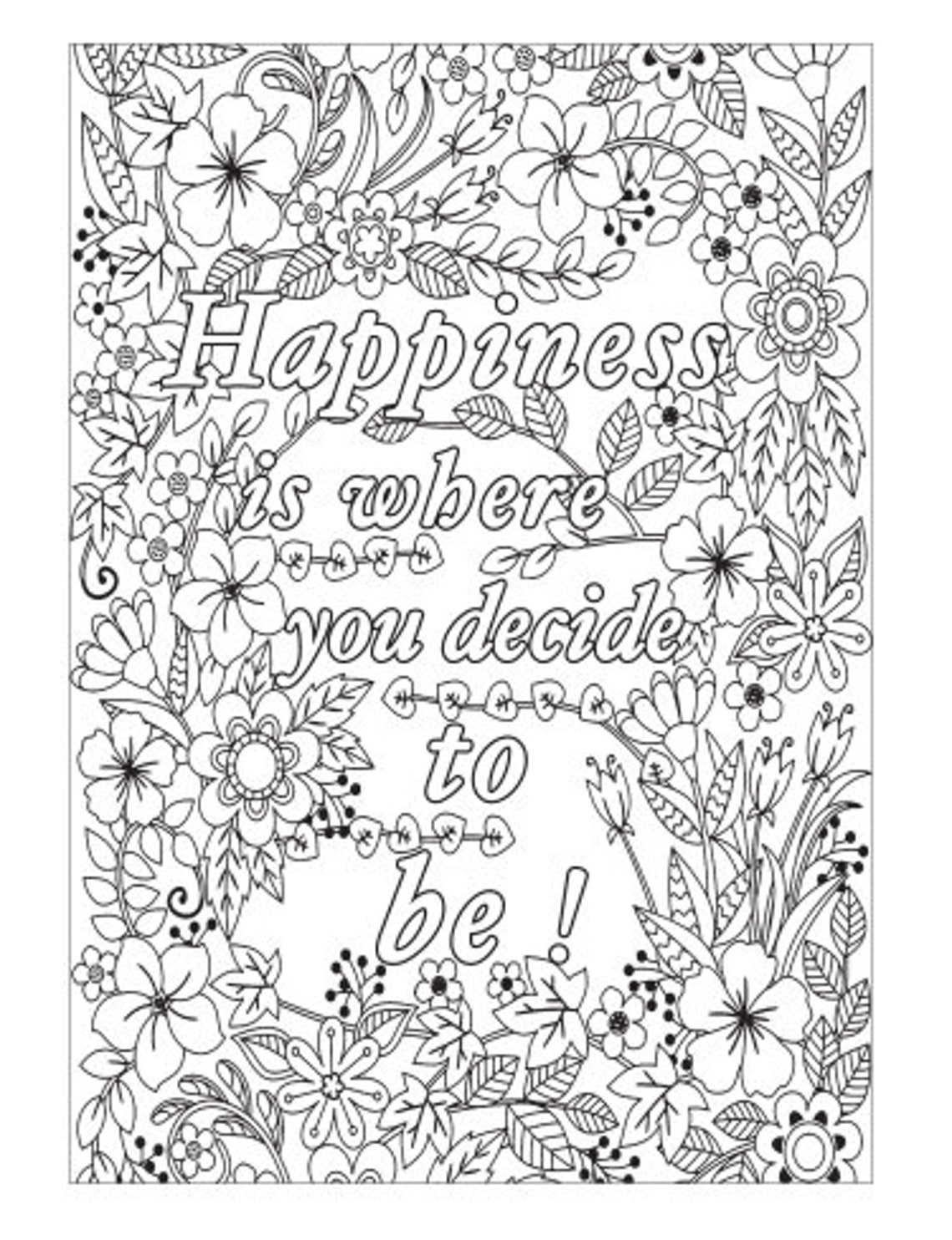 Colouring Pages for Adults! Relax After Work - Etsy