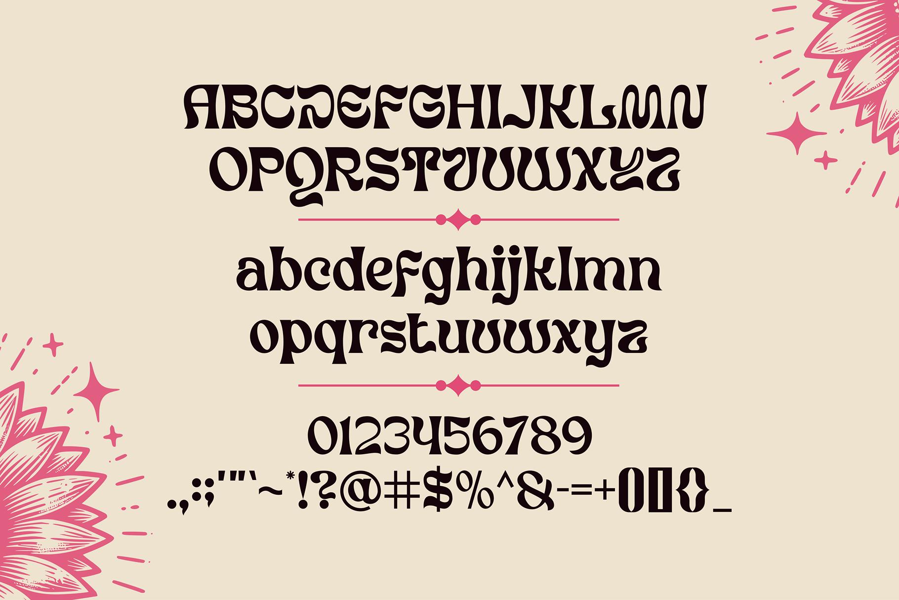 Groovy Modern Font: Bold Display Font, Logo Design - Etsy
