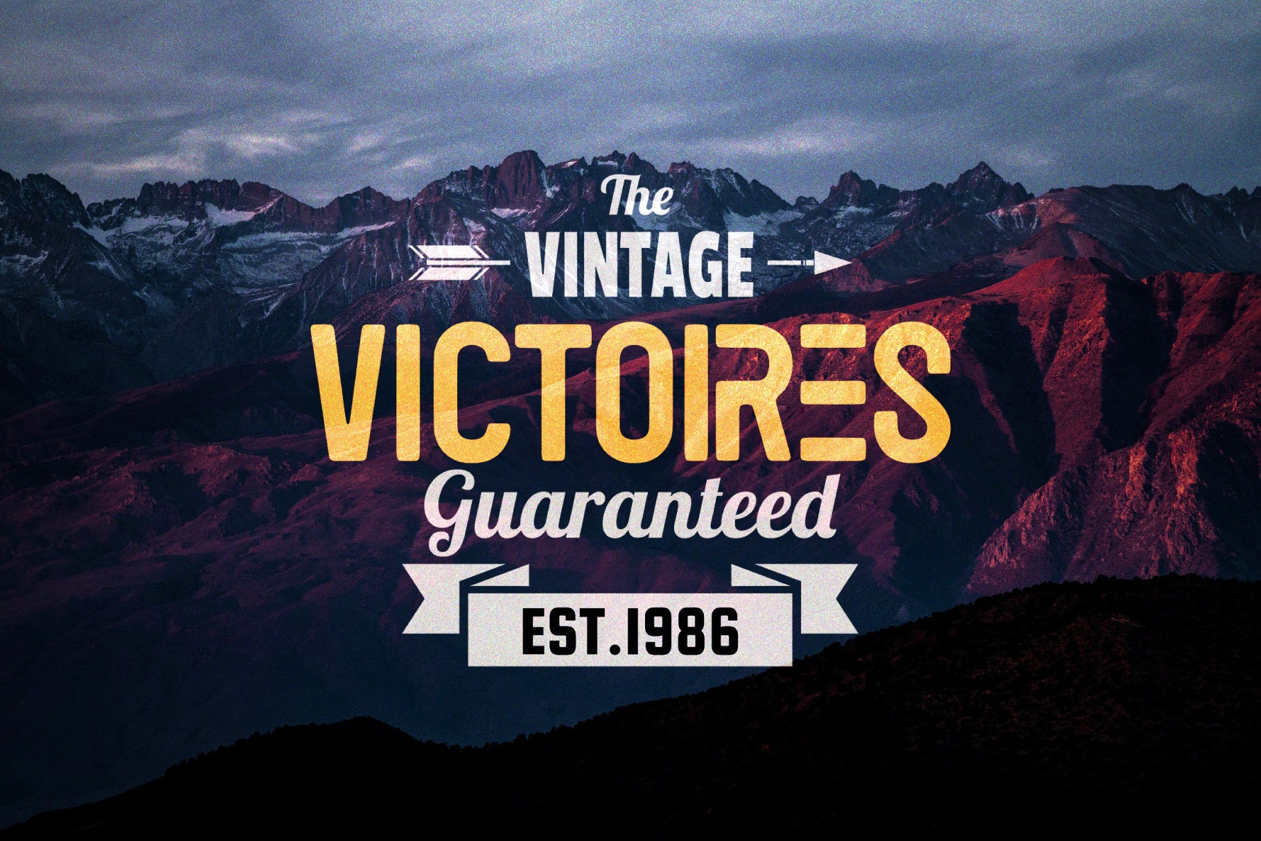 Wolfers Classic Logo Font, Vintage Font, Movie Font, Rough Font, T ...