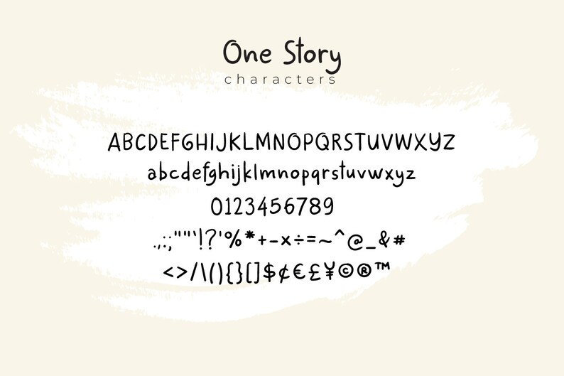 Handwritten Font, Clean Font, Handwriting Font, Canva Font, Neat Font ...