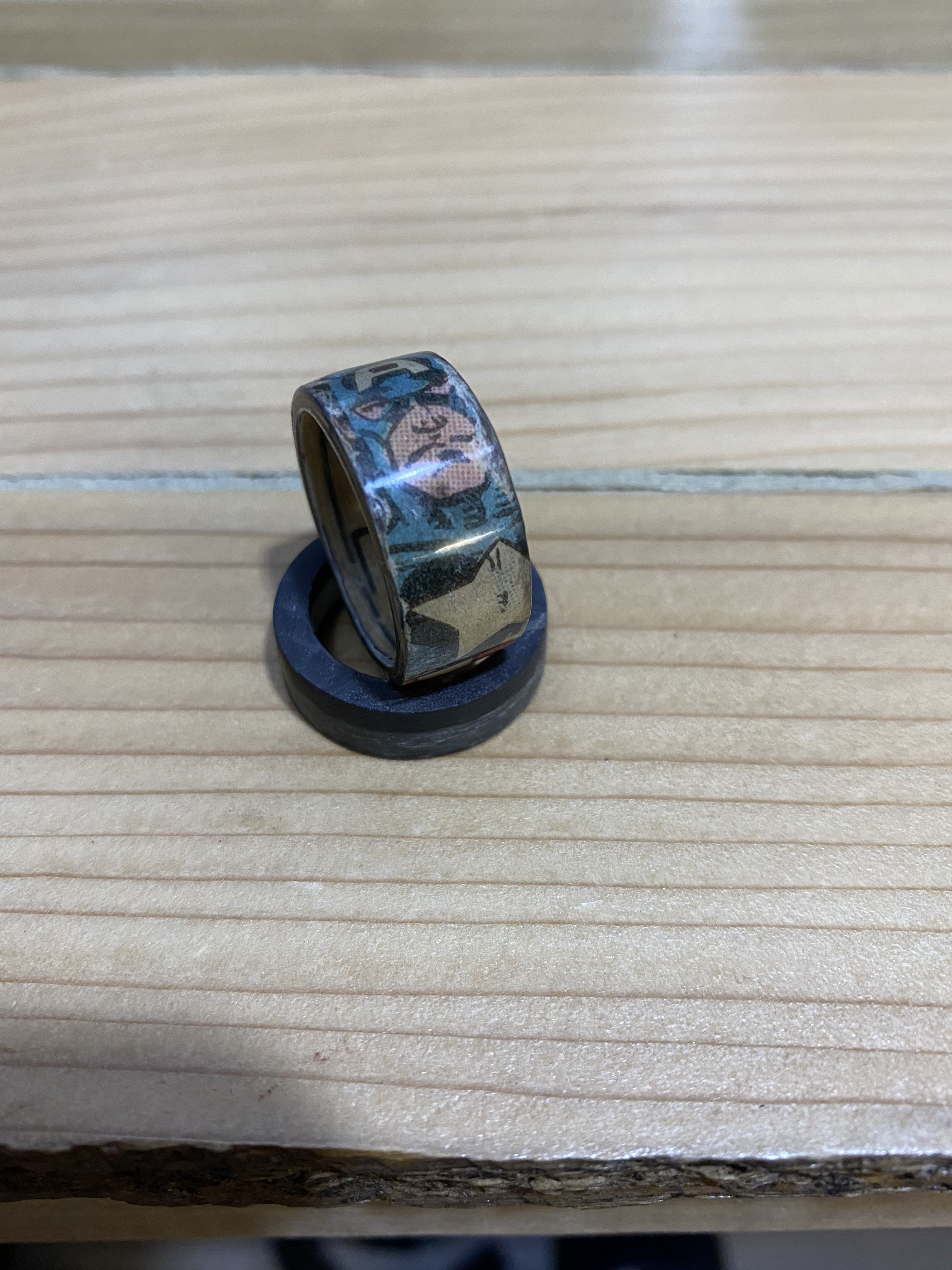 Captain America Comic Book Ring Size 10 - Etsy