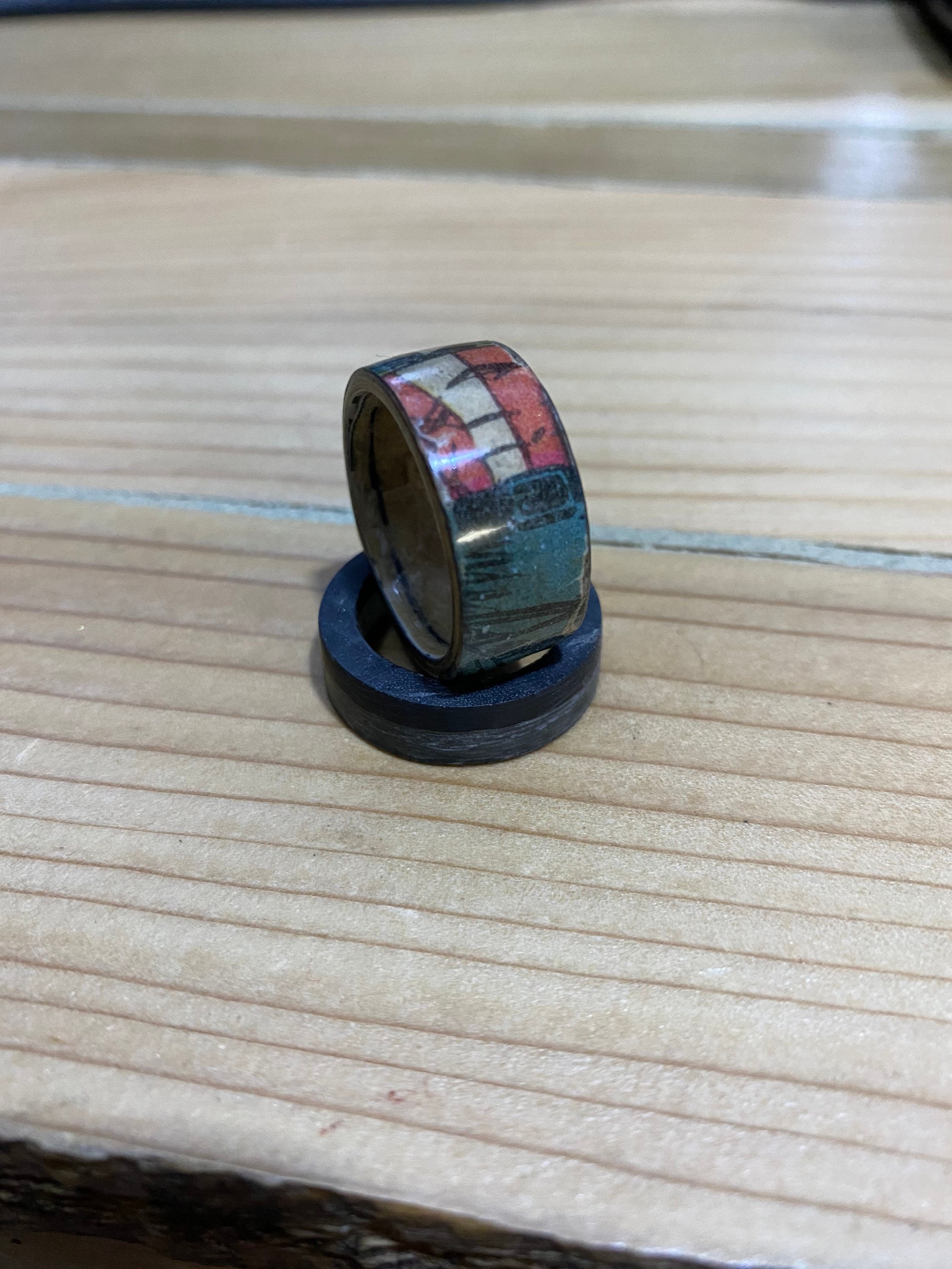 Captain America Comic Book Ring Size 10 - Etsy