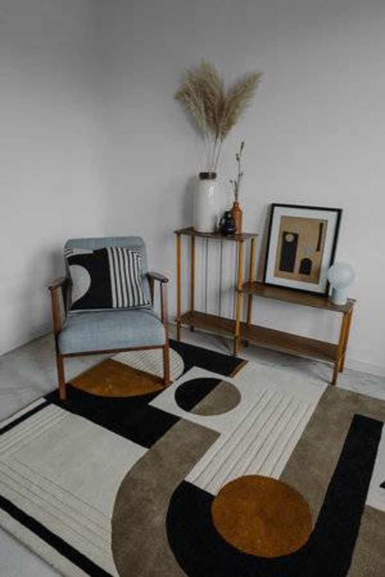 Hand Tufted Designer Rug 100%woolen Carving by Masters Custome - Etsy