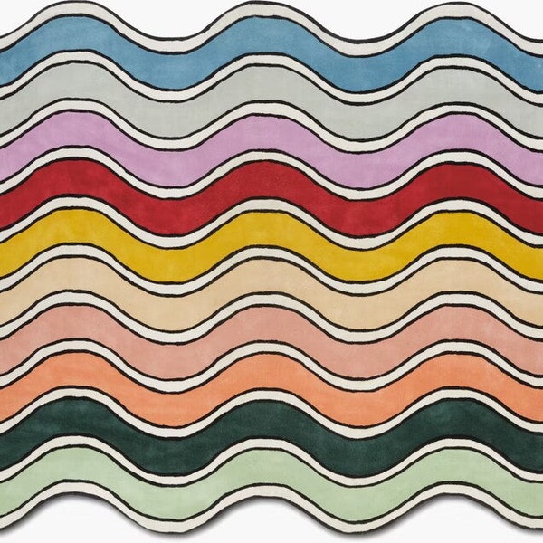 Wavy Rug - Etsy