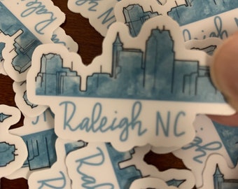 Raleigh Nc Stickers - Etsy