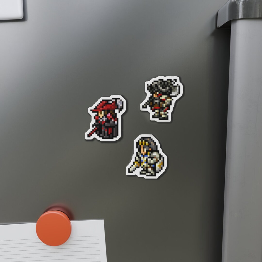 FFXIV Job Sprite Vinyl Magnets - FFXIV Gamer Gift - Etsy