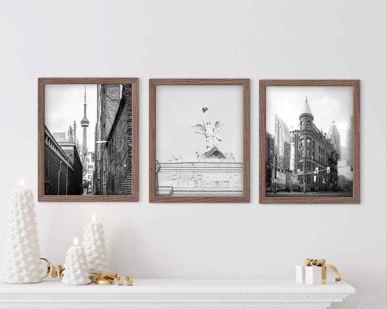 Flat Iron Building Poster: Toronto Skyline, TO Neighbourhood ...