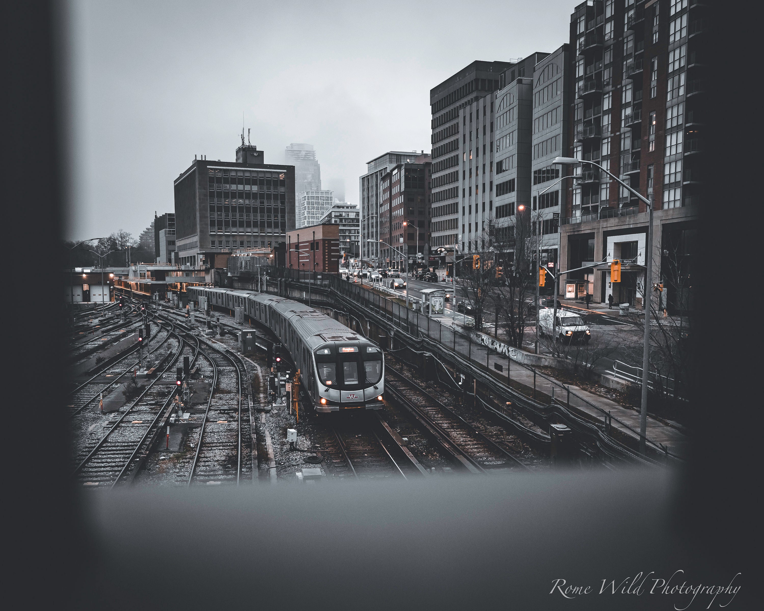 Midtown Toronto Subway Poster: Fine Art Photography Print City Train ...