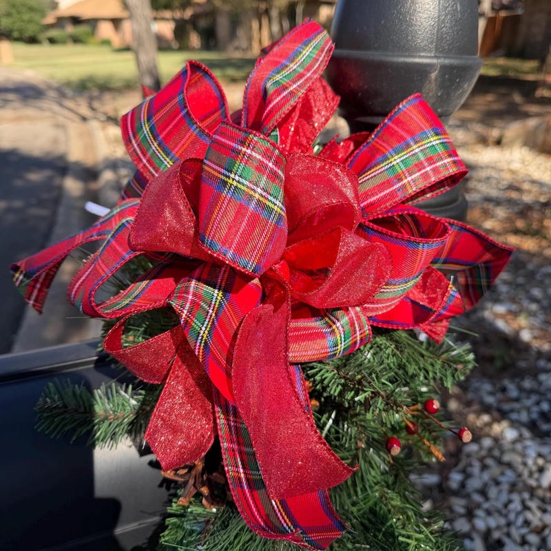 Mailbox Swag Bows - Etsy