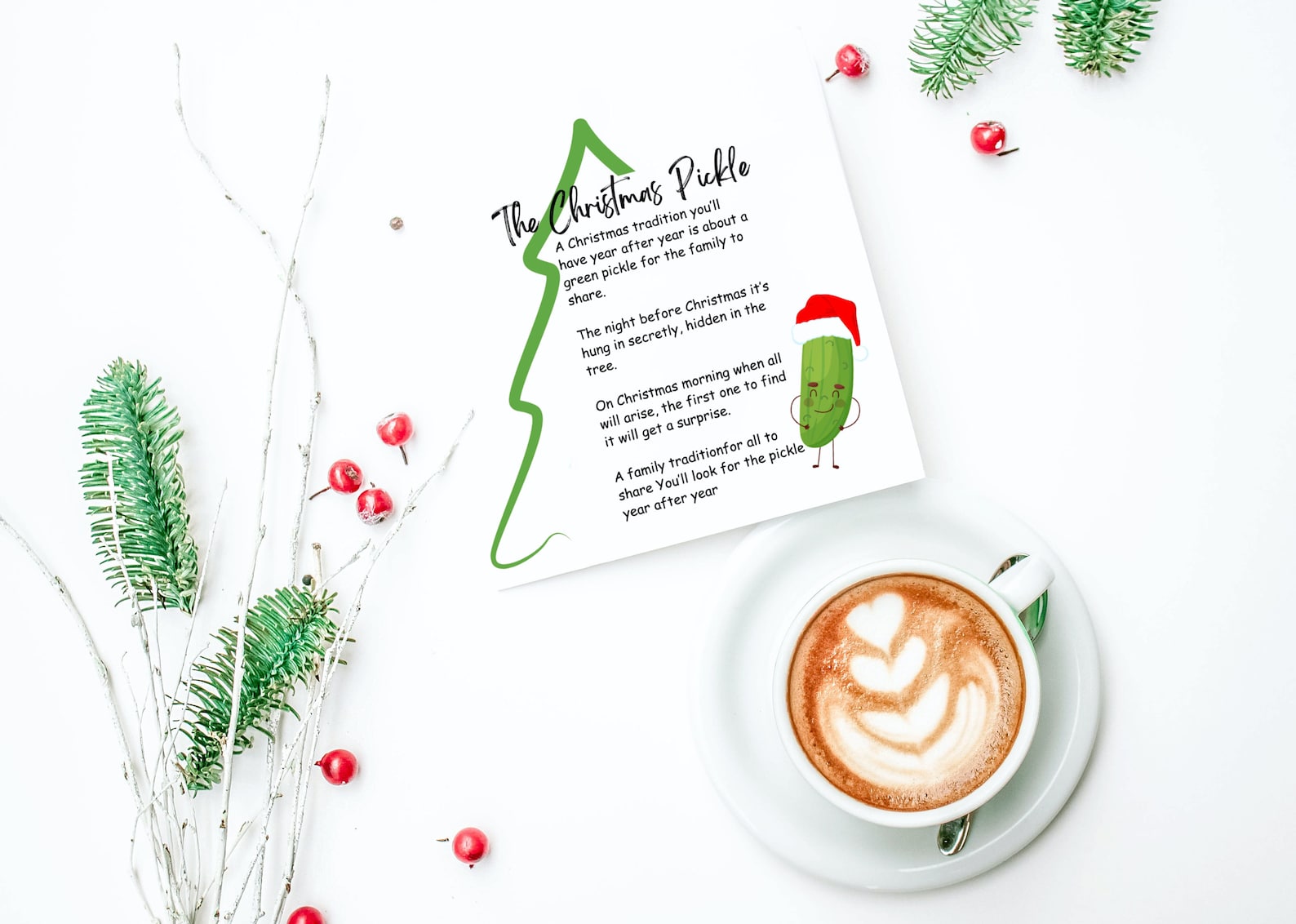 The Christmas Pickle - Story to Include With Pickle Ornament - Etsy