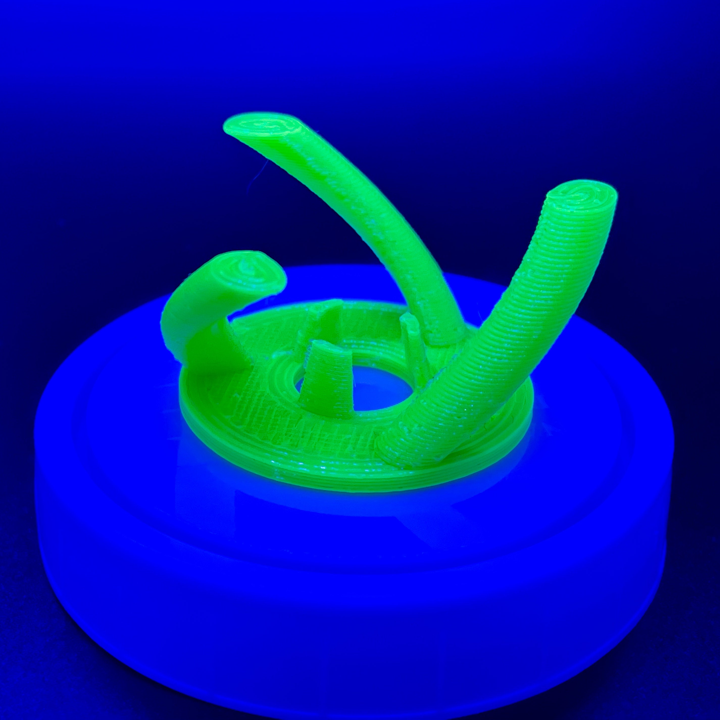 Coral Frag Transport Cups - UV Reactive, 4oz. Specimen Cup 3D Printed ...