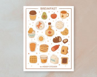 Printable Baking Sticker Sheet | Bakery Stickers | Goodnotes Stickers ...