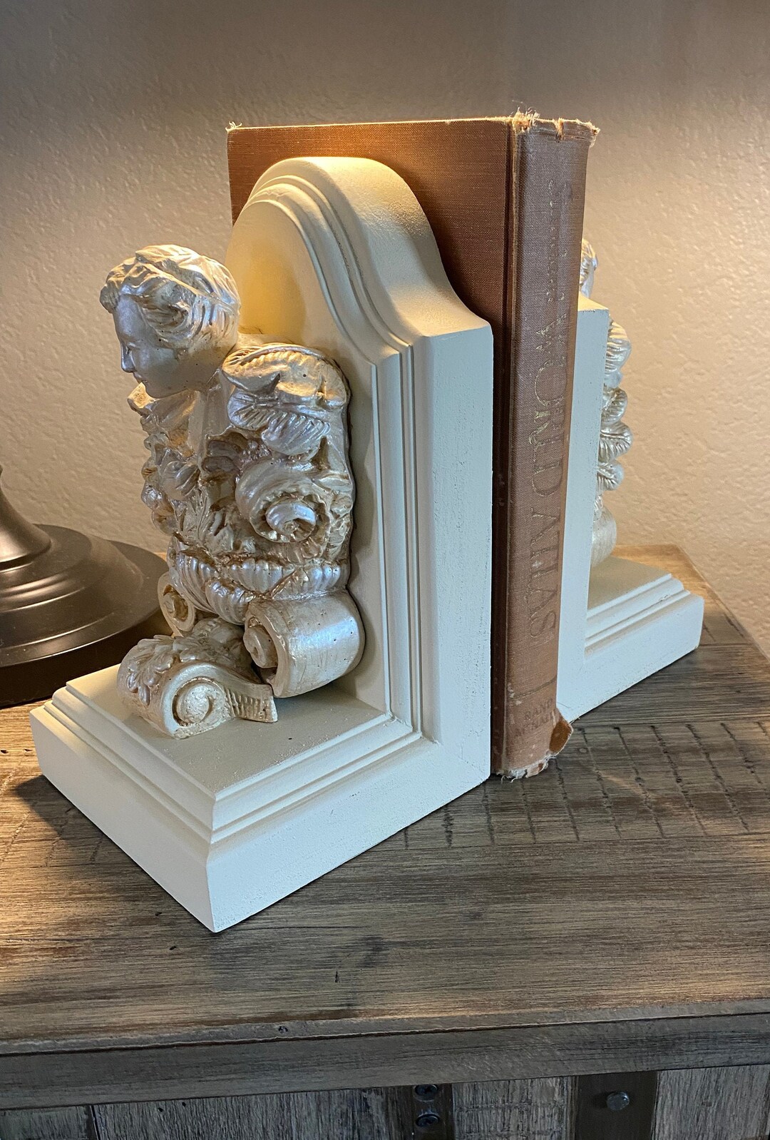 Antique Cherub Bookends, Cherub Bookends, Antique Bookends, Bookends - Etsy