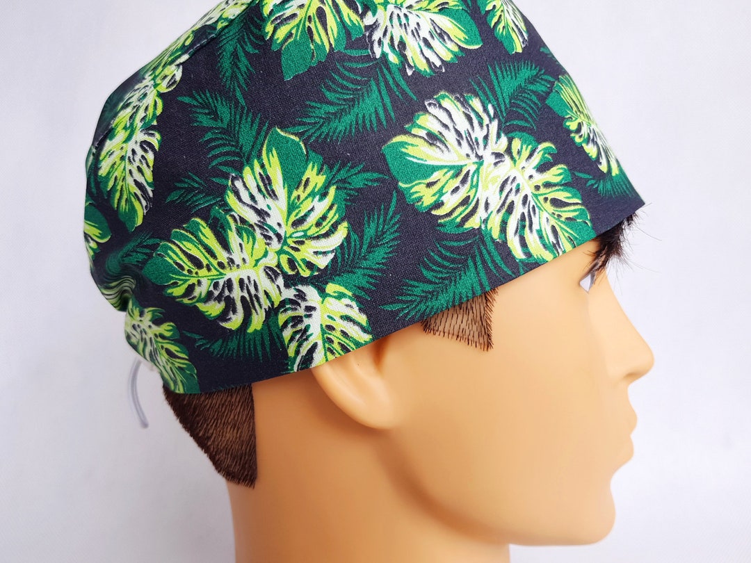 Scrub Cap With Regulator, Men's Surgical Caps, Scrub Hats for Men ...