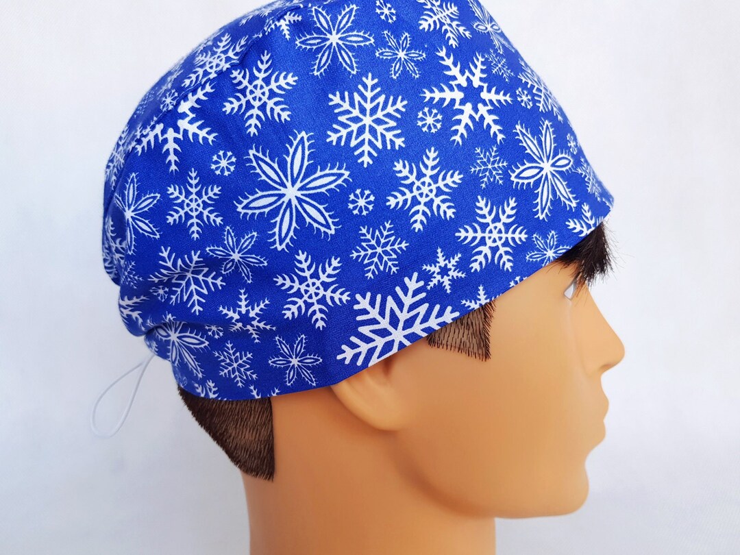 Scrub Cap With Regulator, Men's Surgical Caps, Scrub Hats for Men ...