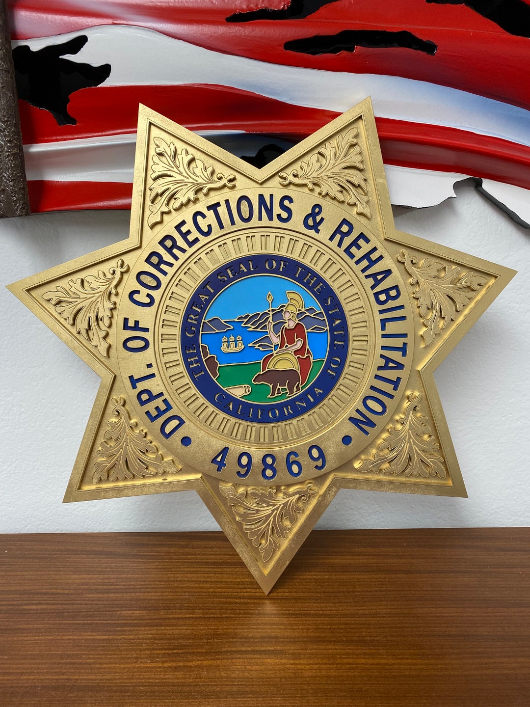 Custom Colored Badge Sign - Etsy