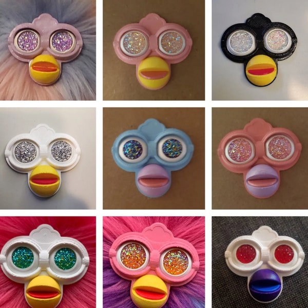 Furby Face Plate - Etsy