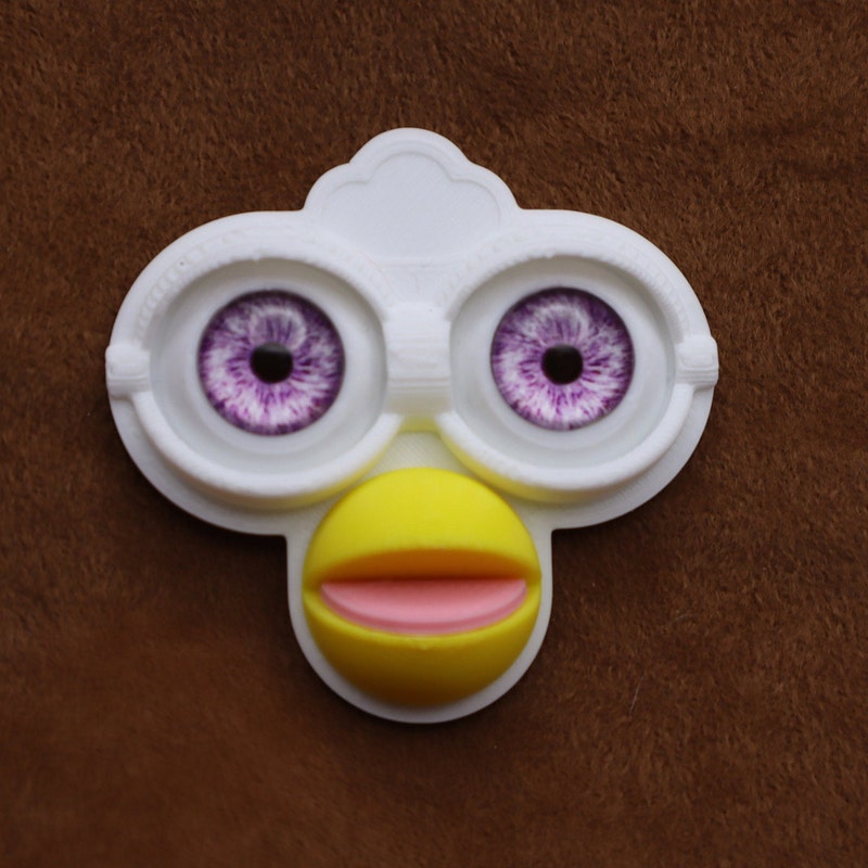 Furby Face Plate - Etsy