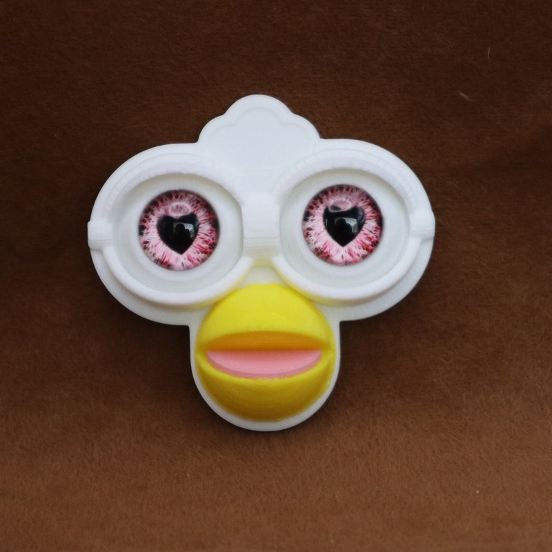 Furby Face Plate - Etsy