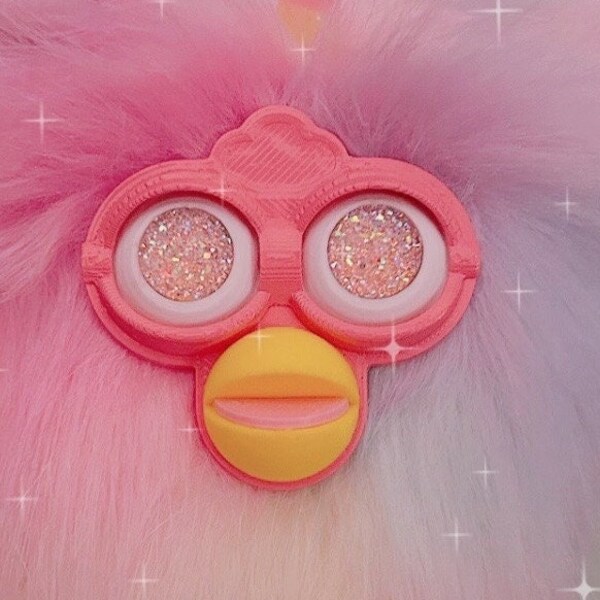 Furby Face Plate - Etsy