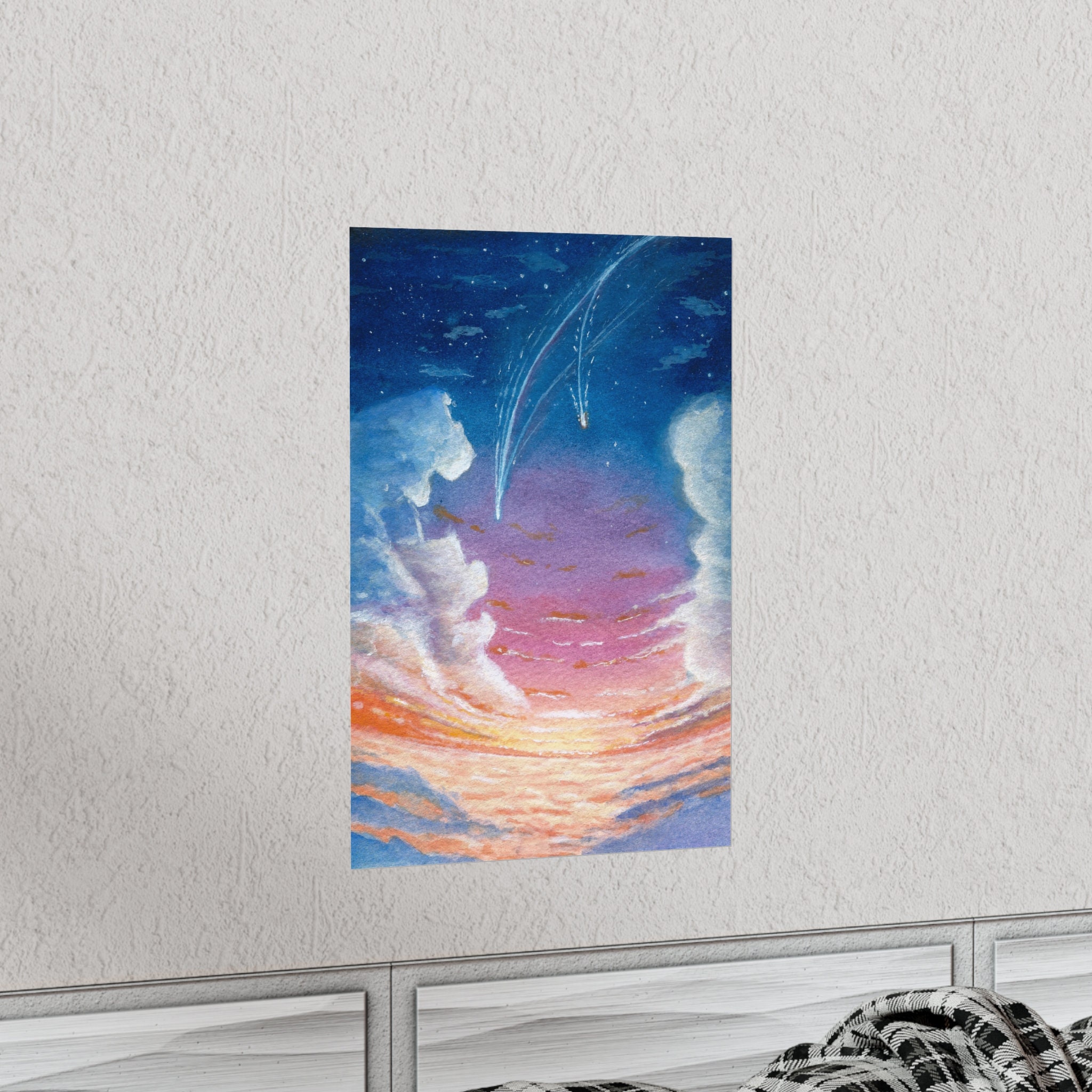 Your Name Kimi No Nawa Poster Radwimps Painting Anime Fan - Etsy