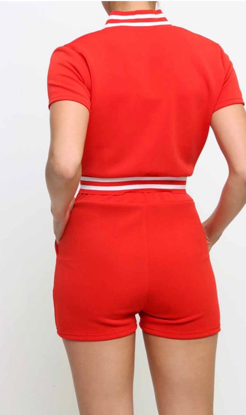 Womens Varsity Style Shorts Set - Etsy