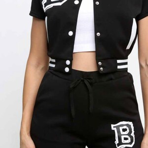 Women’s Varsity Style Shorts Set - Etsy