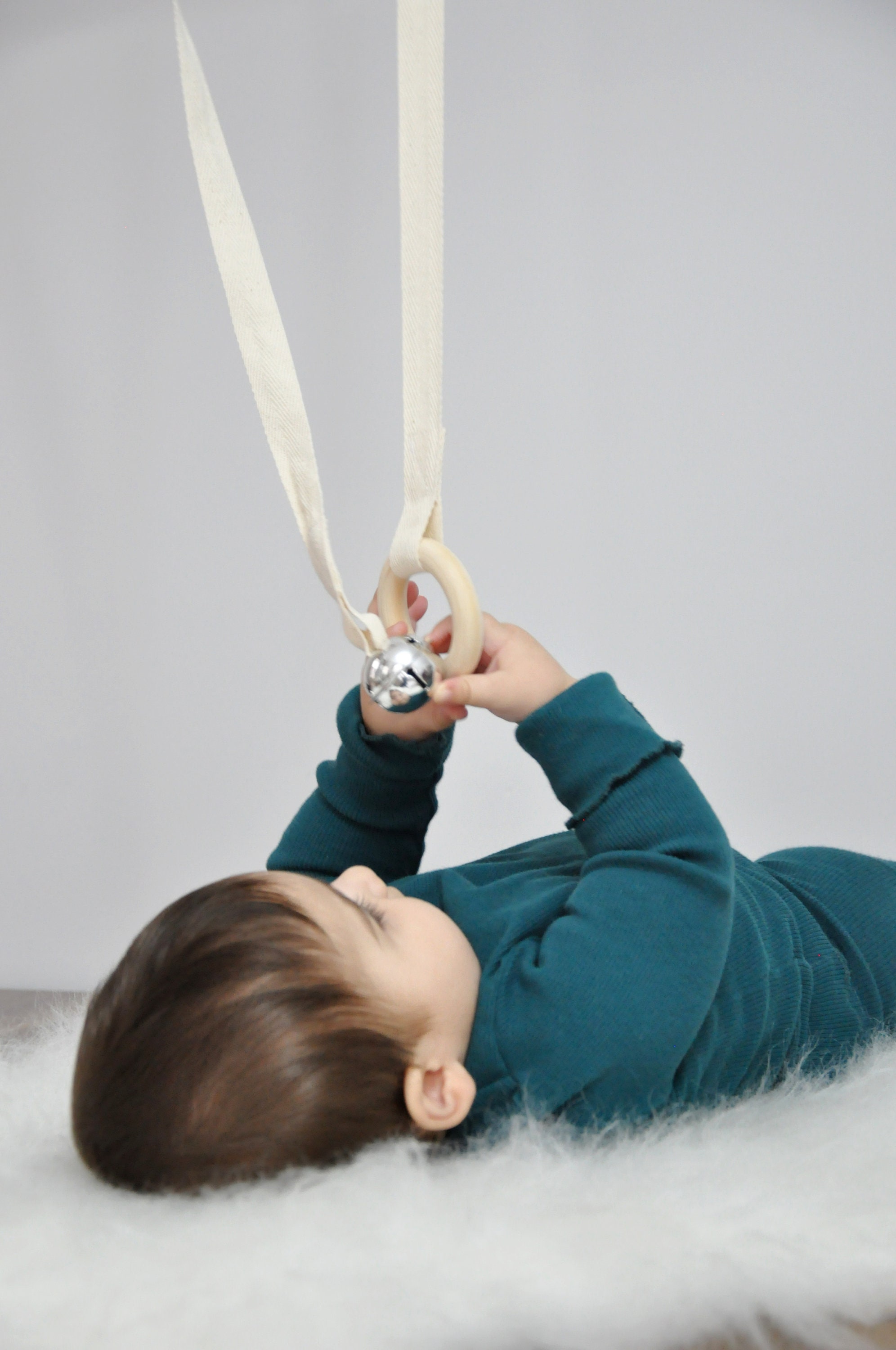 Set of 4x Montessori Tactile Mobile Montessori Bell and Ring | Etsy