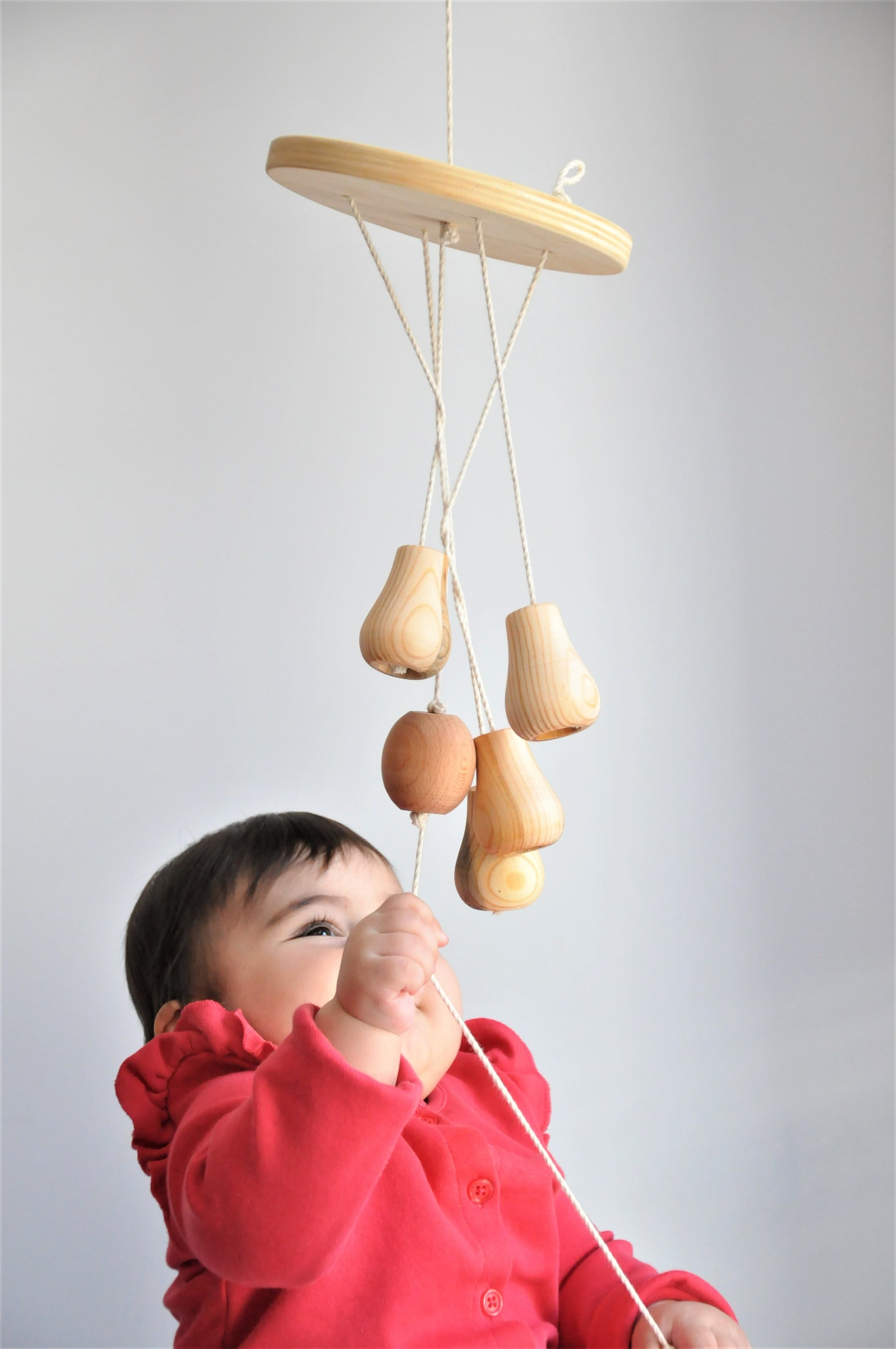 Set of 4x Montessori Tactile Mobile Montessori Bell and Ring - Etsy