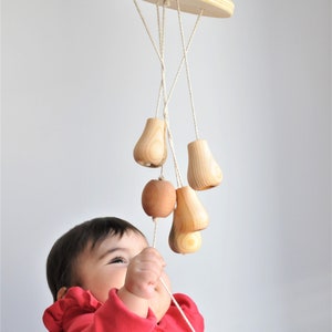 Set of 4x Montessori Tactile Mobile Montessori Bell and Ring | Etsy