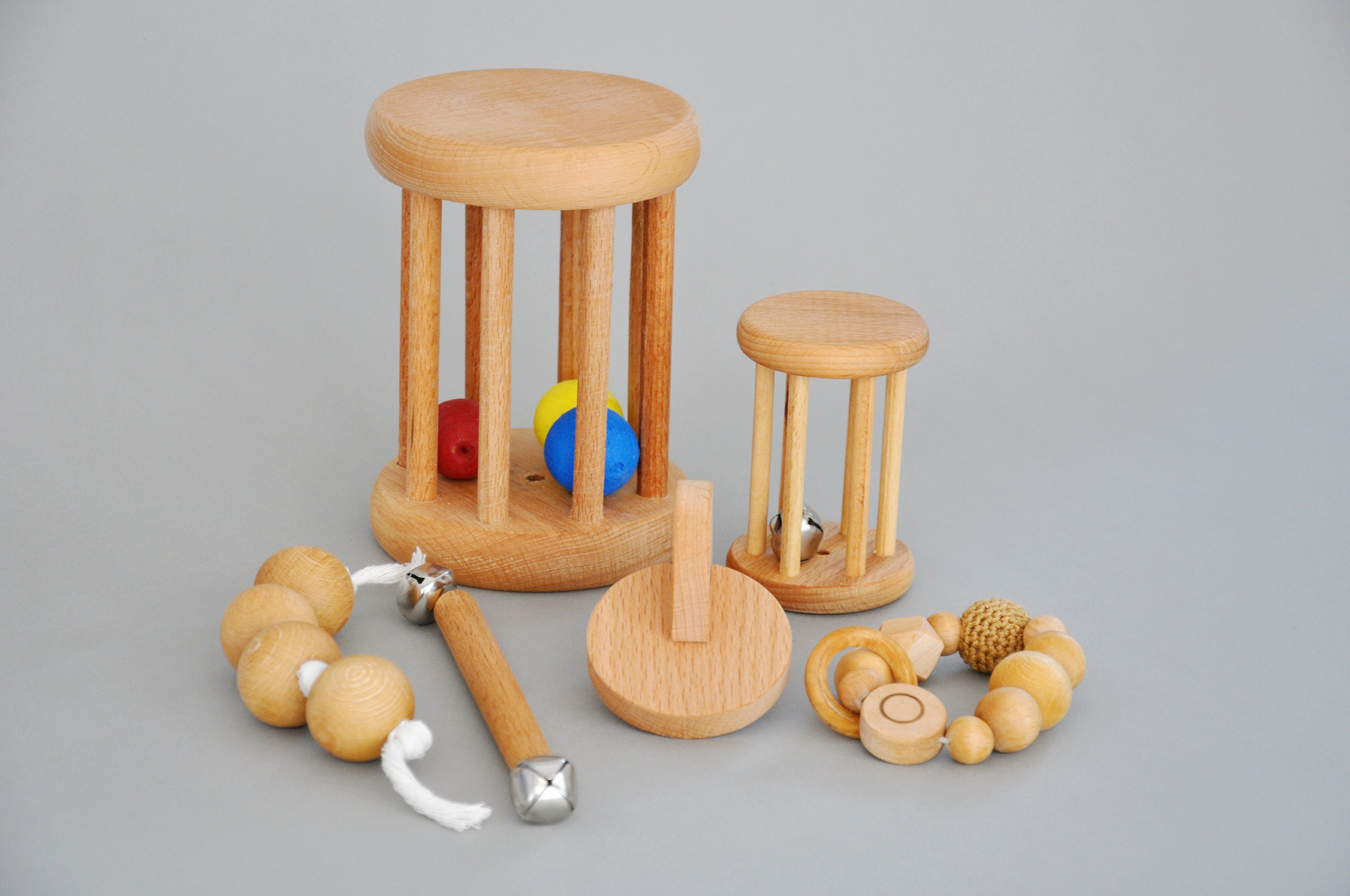 Baby & Toddler Toys Toys & Games Grasping beads Montessori interlocking ...