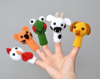 Cat Finger Puppet - Etsy