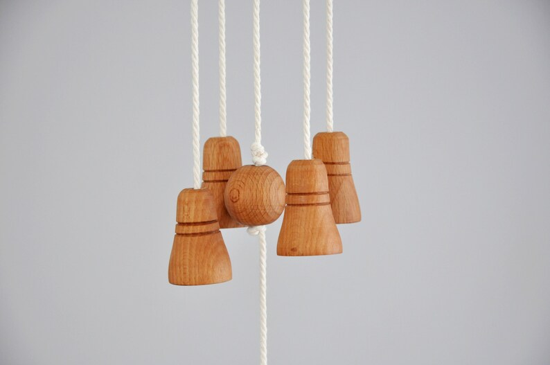 Set of 4x Montessori Tactile Mobile Montessori Bell and Ring - Etsy