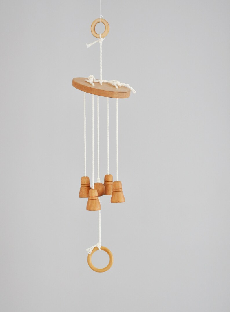 Set of 4x Montessori Tactile Mobile Montessori Bell and Ring - Etsy