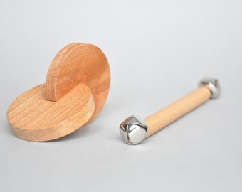 Wooden Baby Rattle | Etsy