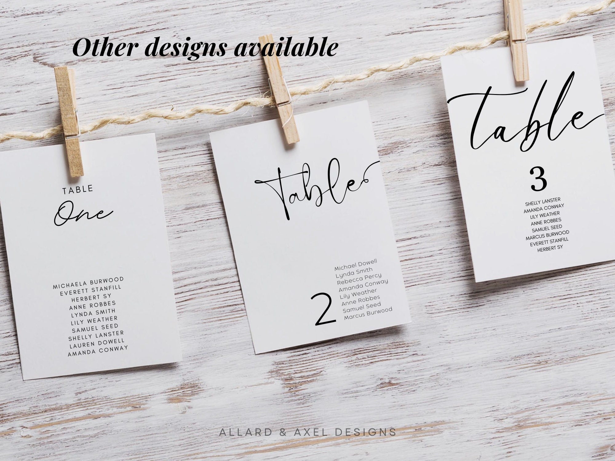 Reception Seat Chart, Wedding Seat Cards, Table Number Cards, Seat ...