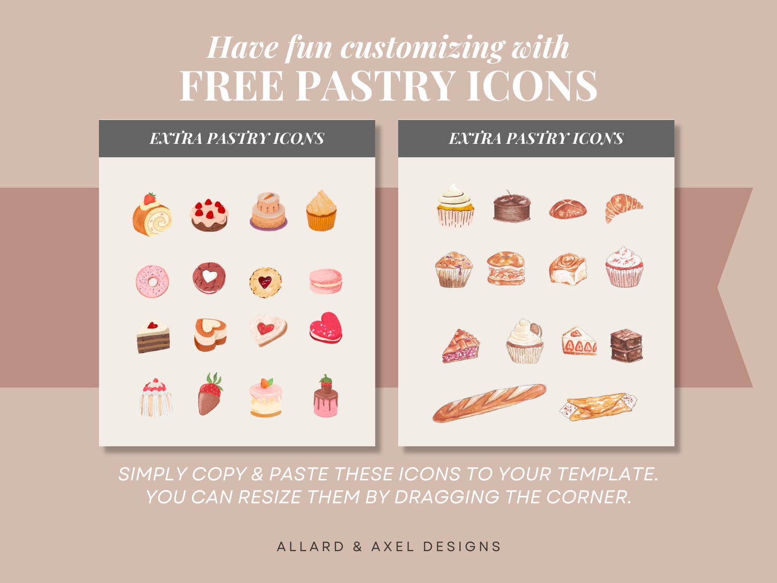 Bakery Price List and Scan to Pay Sign, Canva Price List Template ...