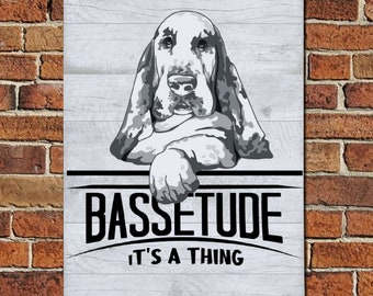 Basset Hound Yard Sign - Etsy