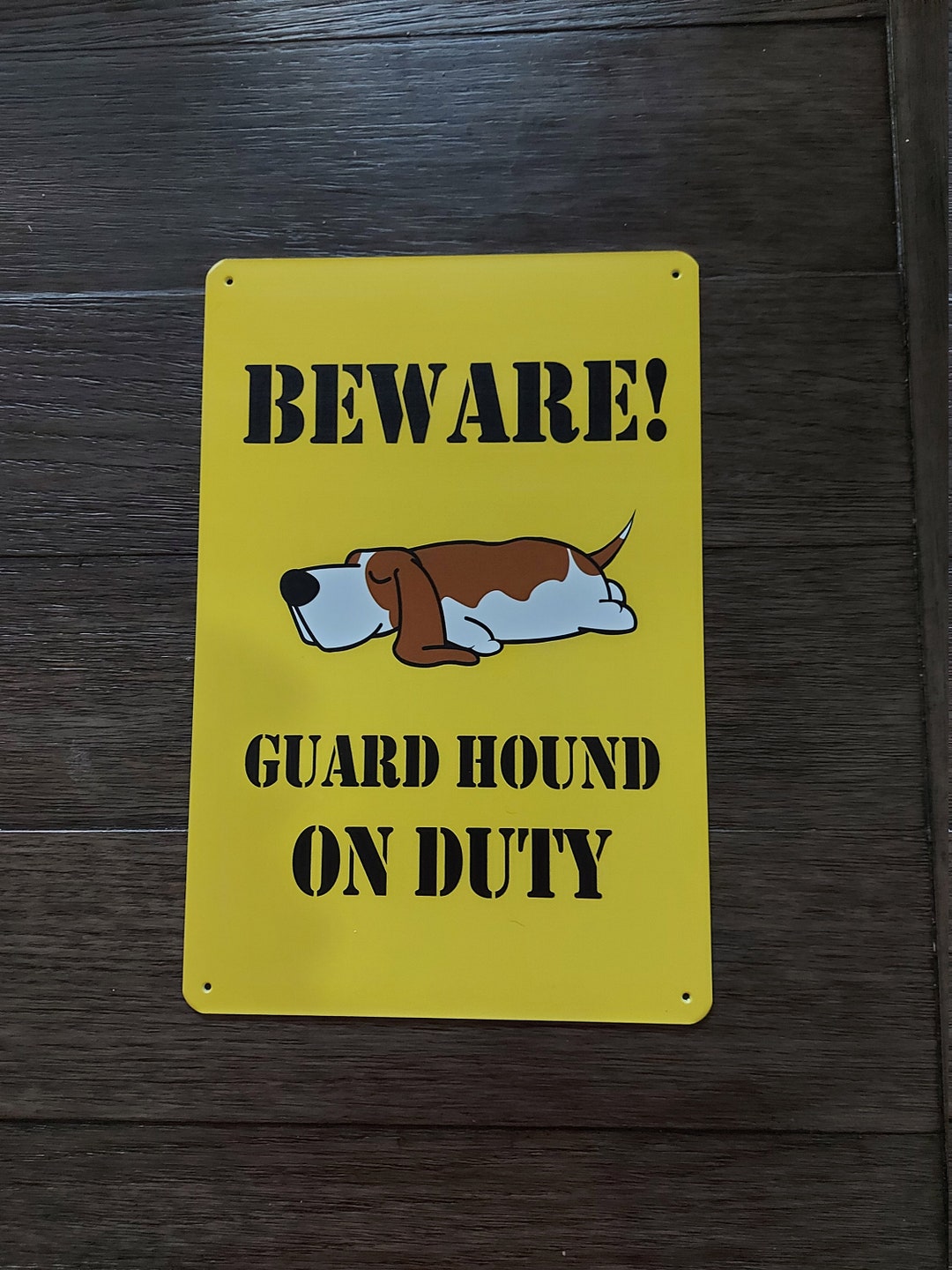 Basset Hound Yard Sign Basset Hound Art Basset Hound Gifts - Etsy