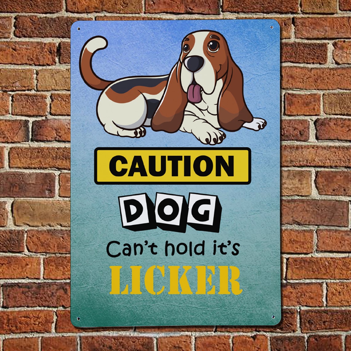 Basset Hound Yard Sign, Basset Hound Art, Basset Hound Gifts, Basset ...