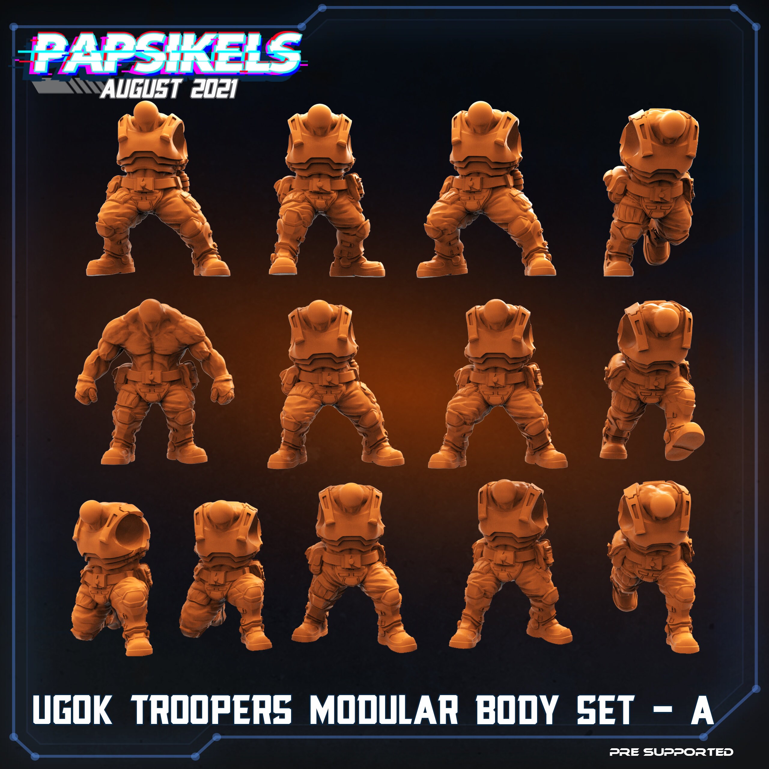 Ugoks Modular Bundle Full Set by Papsikels Great for - Etsy
