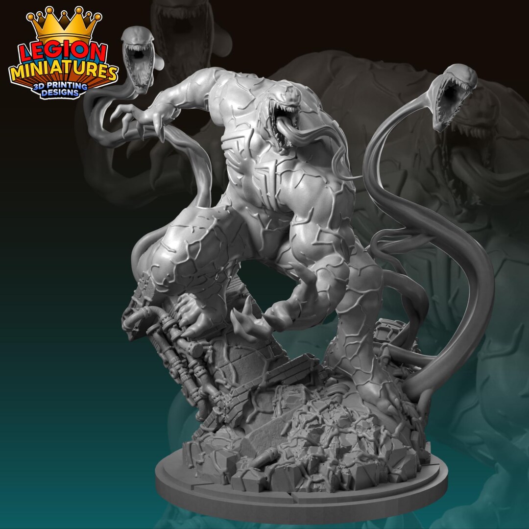 Space Flubber 40mm Scale on 35mm Base by Legion Miniatures Great for ...