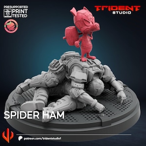Spider Pork 40mm Scale on 35mm Base From Trident Studios Great for ...